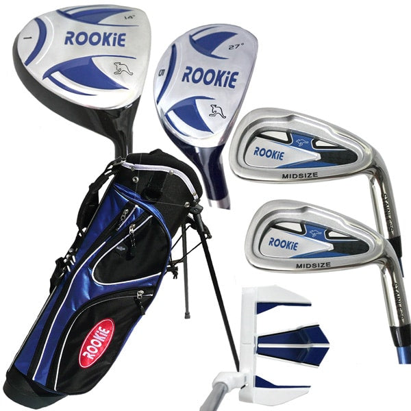 ROOKIE - KIDS SET- RIGHT HAND - 6 PCE BLUE - Hybrid option – Golf Gear ...