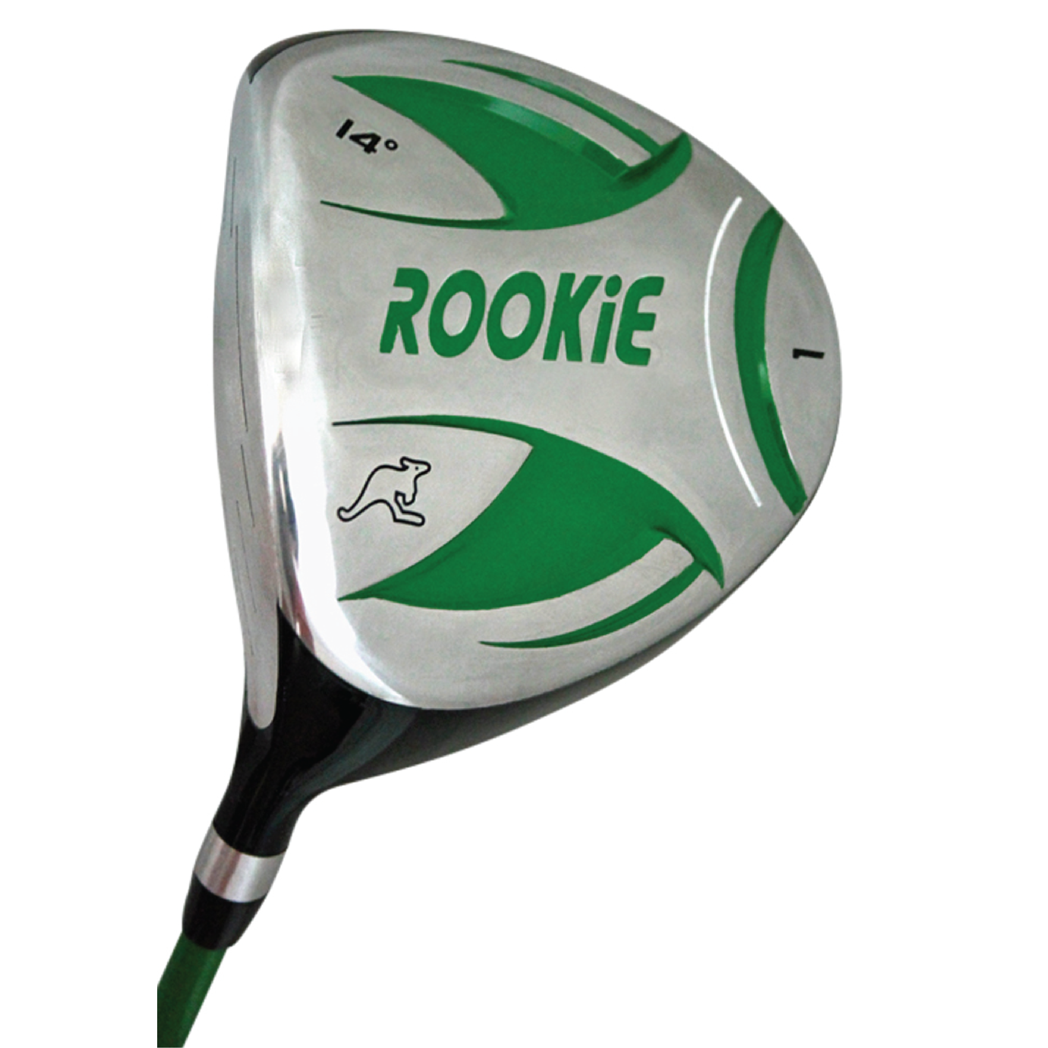 ROOKIE - KIDS DRIVER LH - GREEN 7 TO 10 YEARS – Golf Gear Australia Pty Ltd
